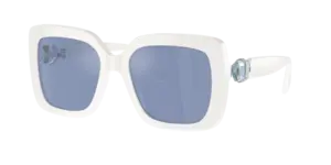 SWAROVSKI SK6001 Square Frame Sunglasses White