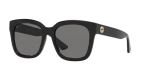 Gucci Square Frame Sunglasses Noir