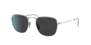 Ray-ban Frank Titanium Sunglasses - Silver