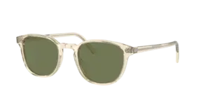 Oliver Spencer Round Sunglasses - Chamois