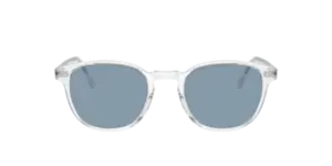 Oliver Spencer Round Sunglasses - Crystal