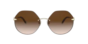 Tiffany & Co. Irregular Sunglasses - Pale Gold