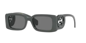 Gucci Gucci Rectangle Frame Sunglasses Gris