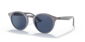 Ray-ban Round Frame Sunglasses - Gris