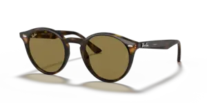 Ray-ban Round Frame Sunglasses - Light Havana