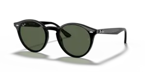 Ray-ban Round Frame Sunglasses - Noir