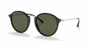 Ray-ban Round Frame Sunglasses - Noir