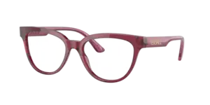 Versace Ve3315 Eyeglasses - Transparent Red