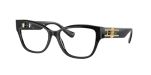 Versace Ve3347 Eyeglasses - Black