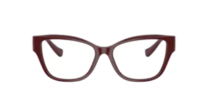 Versace Versace VE3347 Eyeglasses Solid Red