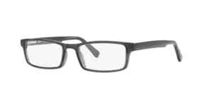 SFEROFLEX Rectangle Eyeglasses Transparent Noir