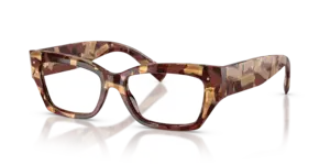 Dolce & Gabbana Dolce & Gabbana DG3387 Eyeglasses Pearl Havana Brown