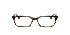 Oliver Spencer Rectangle Eyeglasses - Cocobolo