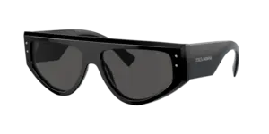 Dolce & Gabbana Rectangle Sunglasses - Black