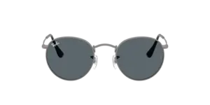 Ray-ban Round Frame Sunglasses - Gunmetal
