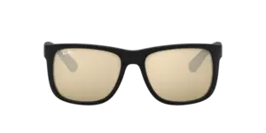 Ray-ban Ray-Ban Square Frame Sunglasses Rubber Black