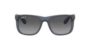 Ray-ban Ray-Ban Square Frame Sunglasses Transparent Blue