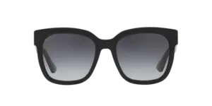 Gucci Rectangle Sunglasses - Black