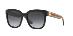Gucci Rectangle Sunglasses Noir