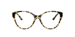 JIMMY CHOO Phantos Eyeglasses - Yellow Havana