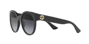 Gucci Round Frame Sunglasses Black