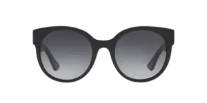 Gucci Round Frame Sunglasses - Noir