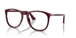 Persol Full Rim Eyeglasses - Dark Burgundy
