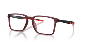 SCUDERIA FERRARI Eyeglasses - Transparente Rojo Mate