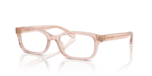 COACH Hc6233u Eyeglasses - Vieux Rose Transparent