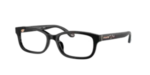 COACH Rectangle Optical Glasses - Black