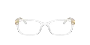 COACH Rectangle Optical Glasses - Transparent Clear