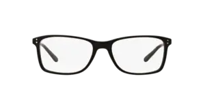 Polo Ralph Lauren Rectangle Eyeglasses - Matte Black