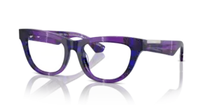 Burberry Full Rim Square Frame Eyeglasses - Violeta De Cuadros