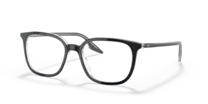 Ray-ban Eyeglasses - Noir Sur Transparent