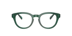 Polo Ralph Lauren Eyeglasses - Shiny Transparent Green