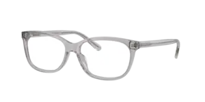 COACH Full Rim Pillow Eyeglasses - Transparent Grey