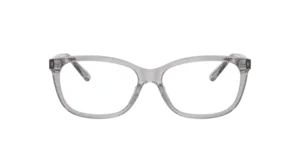 COACH Full Rim Pillow Eyeglasses - Transparent Grey