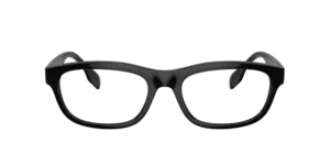 Burberry Irregular Eyeglasses - Black