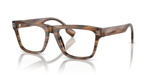 Burberry Rectangle Eyeglasses - Marrón
