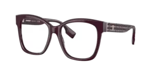 Burberry Burberry Square Eyeglasses Bordeaux
