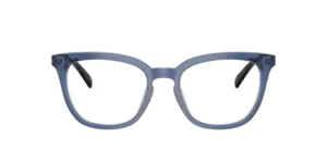 COACH Square Eyeglasses - Transparent Blue
