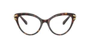 SWAROVSKI Acetate Cat-eye Eyeglasses - Havana