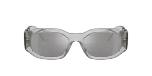 Versace Biggie Sunglasses - Transparent Grey