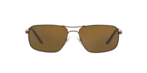 SFEROFLEX Rectangle Sunglasses Dark Brown
