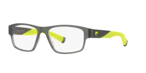 COSTA Rectangle Eyeglasses - Matte Translucent Gray