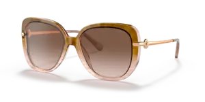 COACH Coach Hc8320 Sunglasses Peach Tortoise Gradient