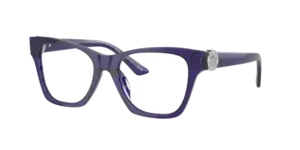 Versace Versace VE3341U Eyeglasses Transparent Purple