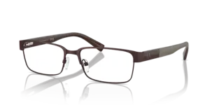 Armani Exchange Rectangle Eyeglasses - Marrón