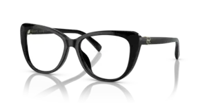 Ralph Lauren Full Rim Cat Eye Eyeglasses - Noir