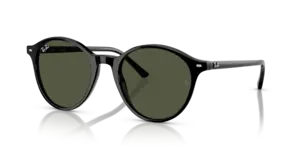 Ray-ban Round Frame Sunglasses - Noir